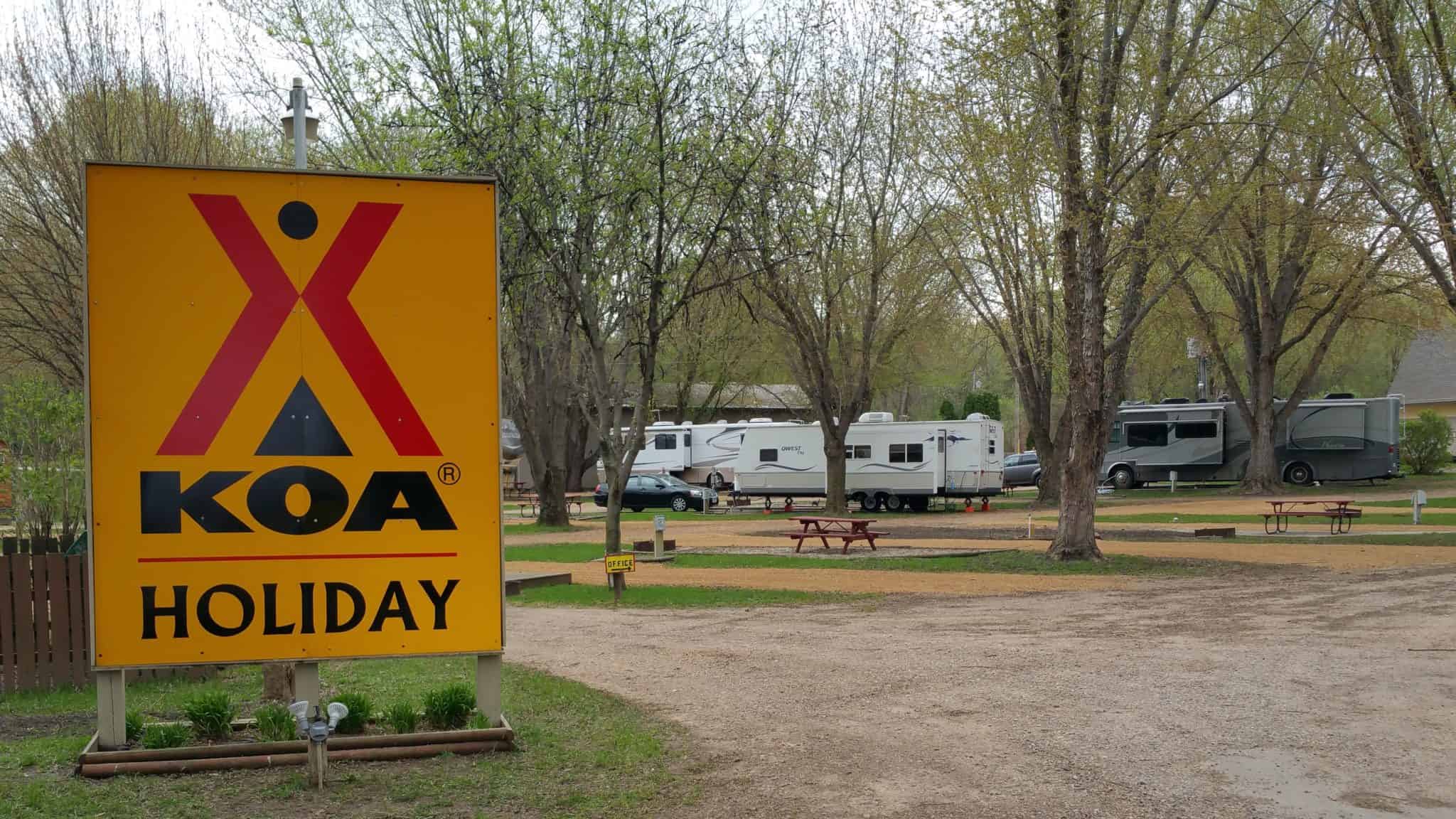 KOA Campsite Cost | CamperAdvise