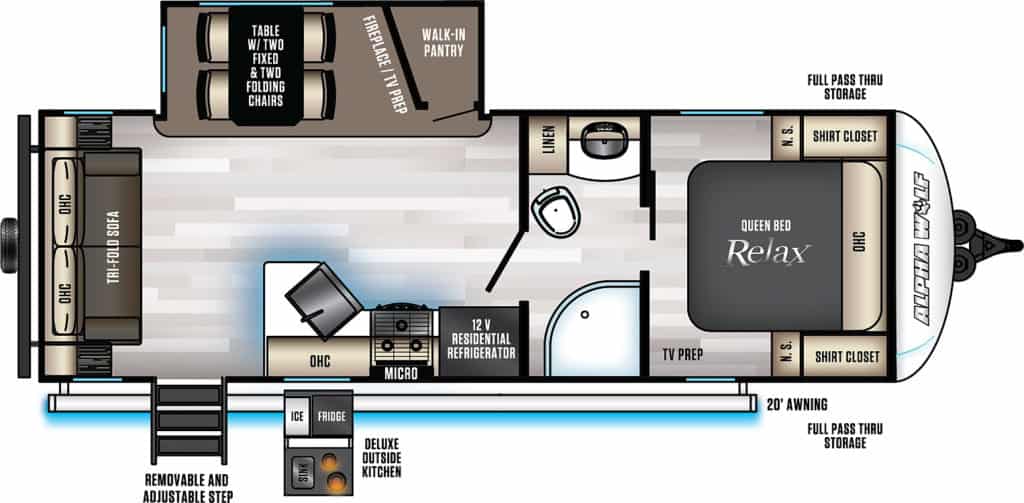 Travel Trailer Floor Plans | CamperAdvise