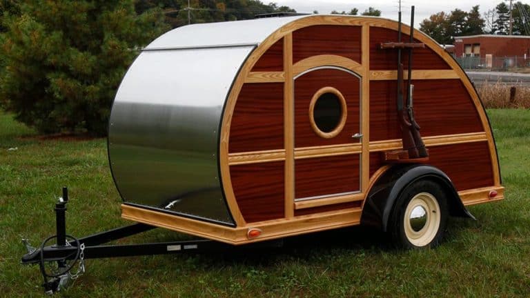 7 Excellent Wooden Teardrop Trailers | CamperAdvise